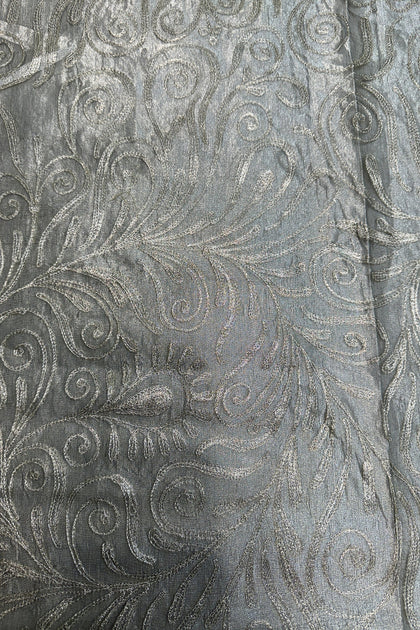 Tissue Metallic Organza Embroidery