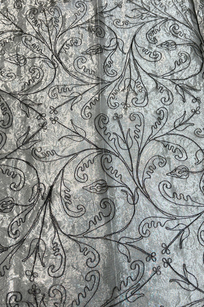 Tissue Metallic Organza Embroidery