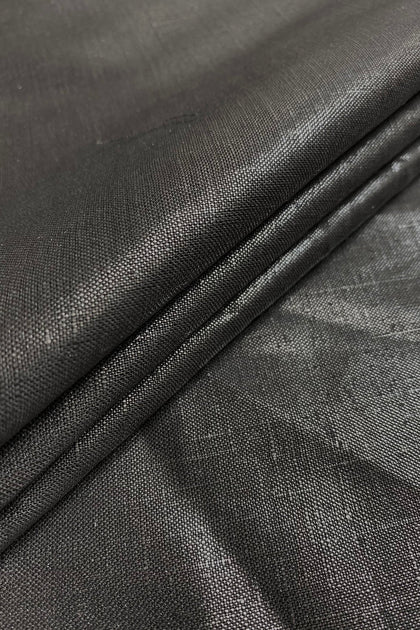 Cloudburst Metallic Linen