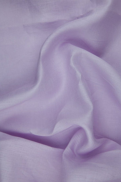 Lilac Handkerchief Linen Fabric By The Yard
