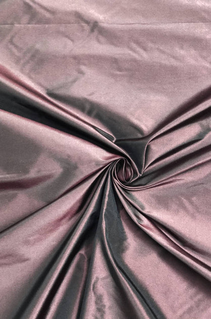 Puce Taffeta Silk Fabric By The Yard