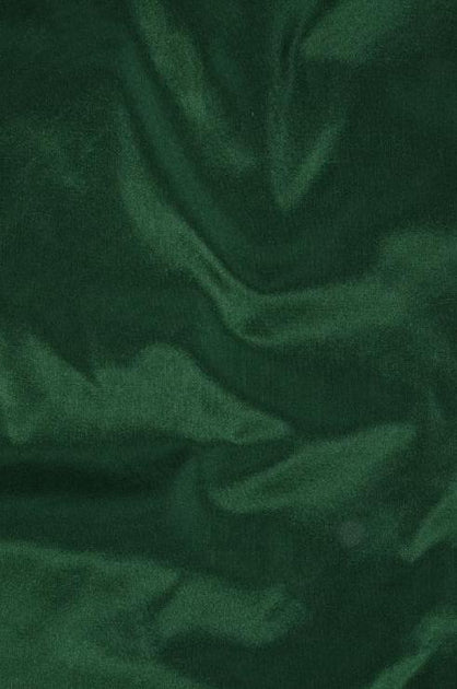 Forest Green Taffeta Silk Fabric By The Yard