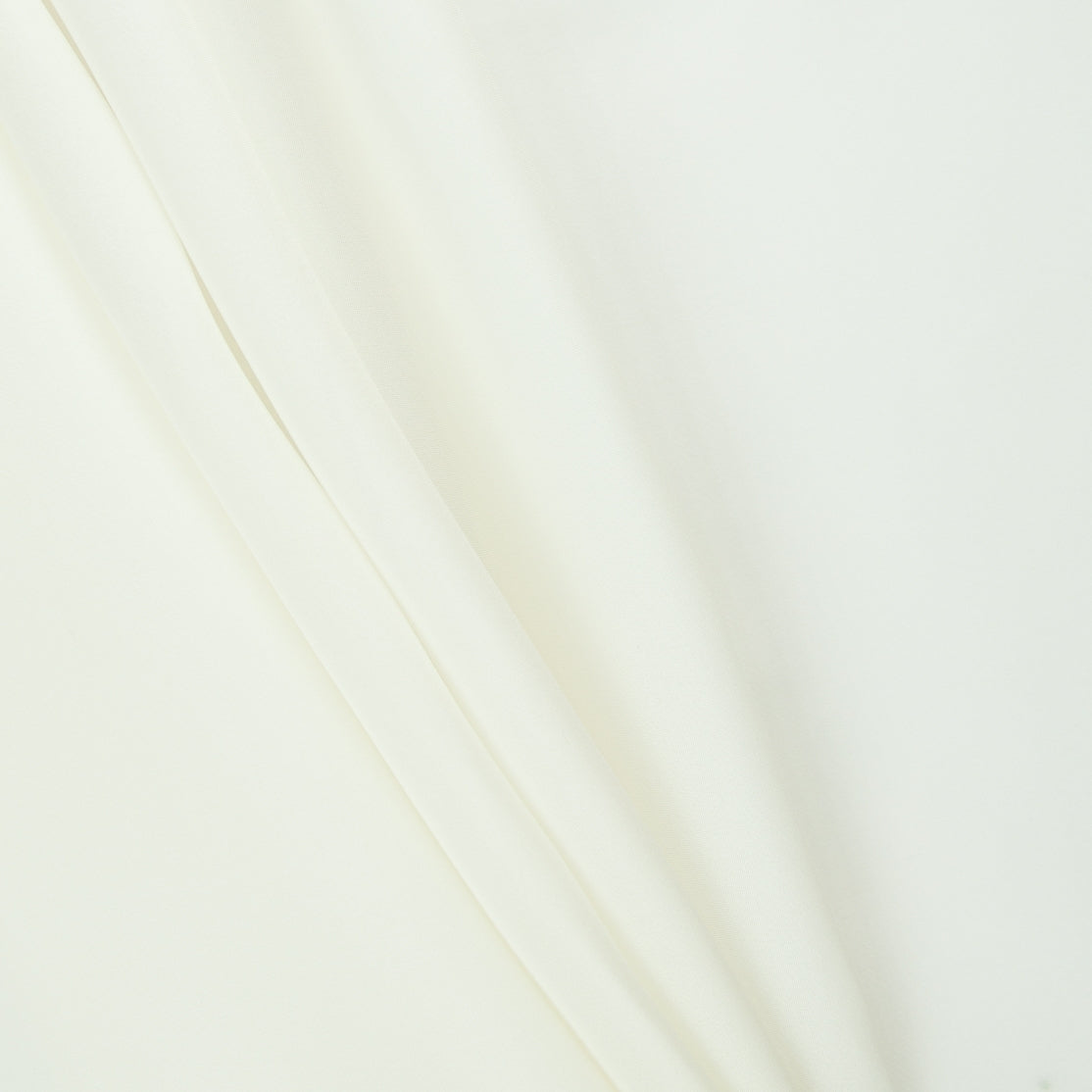 Off White Silk Gazar Fabric