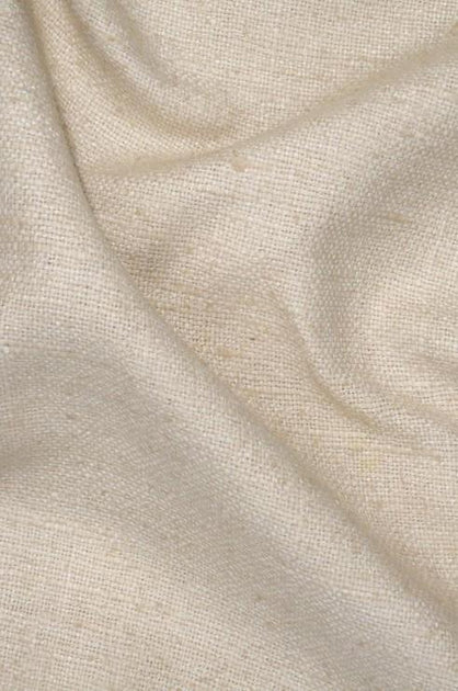 Khaki Silk Linen (Matka) Fabric By The Yard