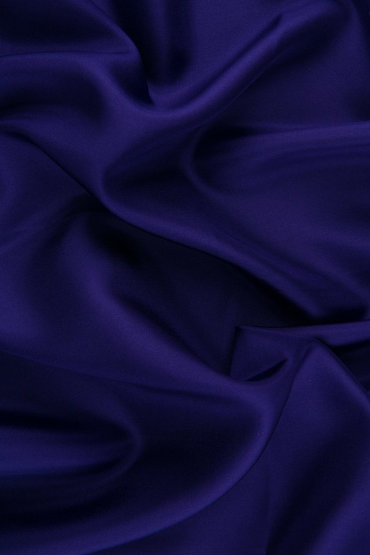 Royal Blue Silk Fabric